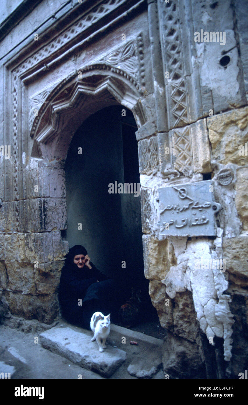 Old cairo coptic quarter hi-res stock photography and images - Alamy