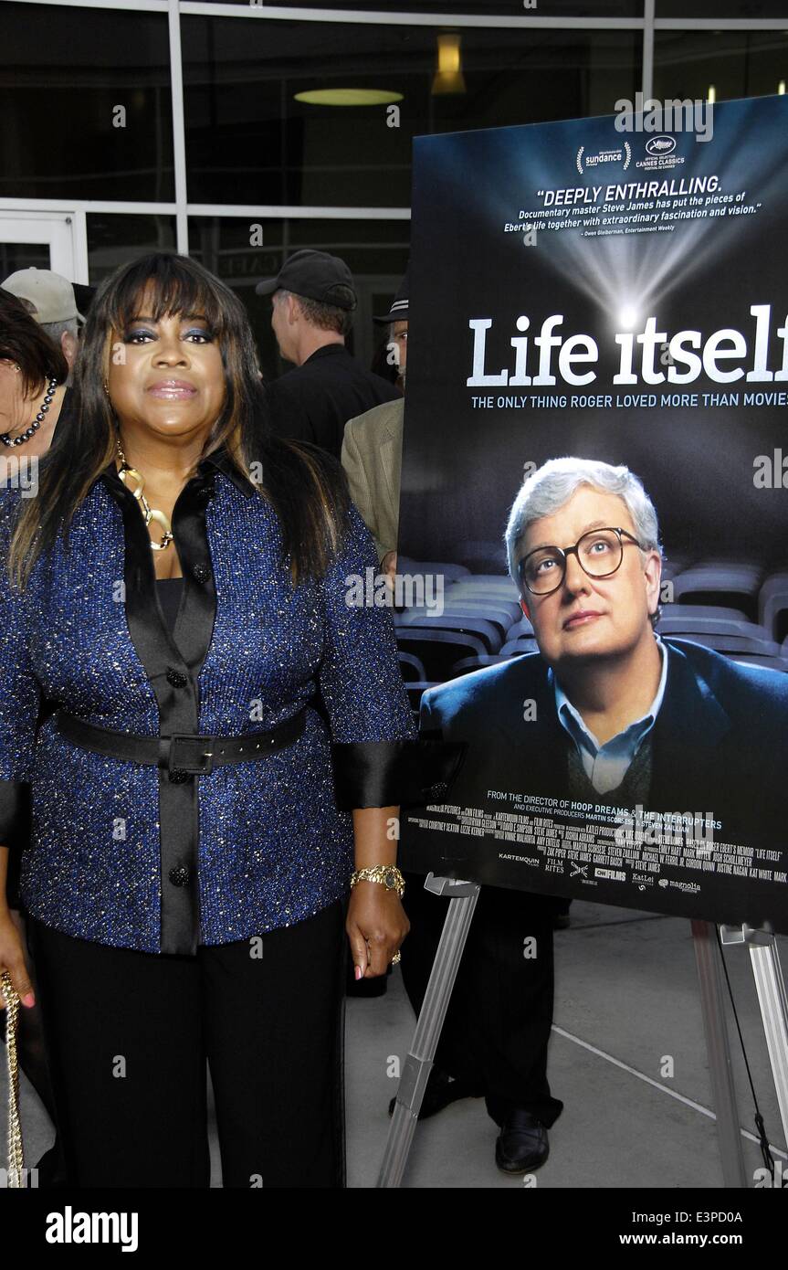 Los Angeles, CA, USA. 26th June, 2014. Chaz Ebert at arrivals for LIFE ...