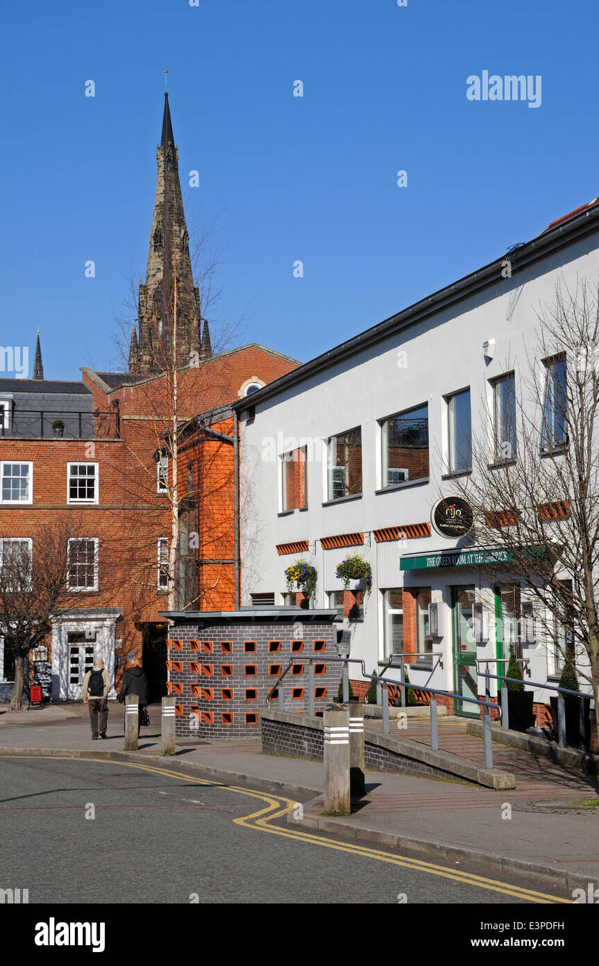 The Garrick Theatre along Castle Dyke, Lichfield, Staffordshire ...