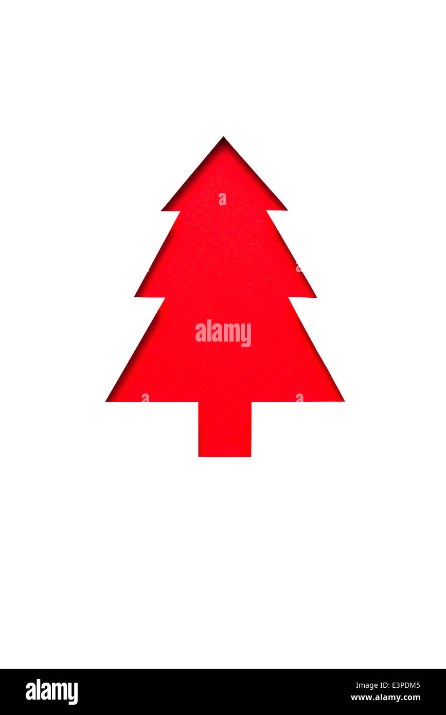 Paper cut christmas holiday Cut Out Stock Images & Pictures - Alamy