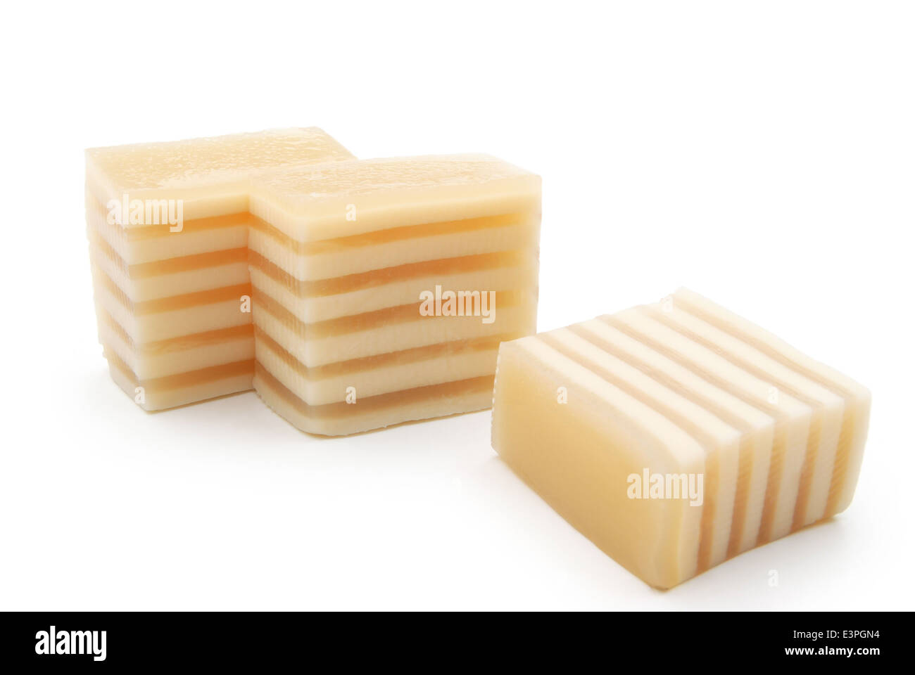 homemade multi-layer sweet dessert with clipping path Stock Photo - Alamy