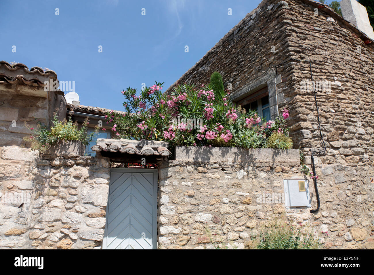 Oppede le Vieux France Provence Stock Photo - Alamy