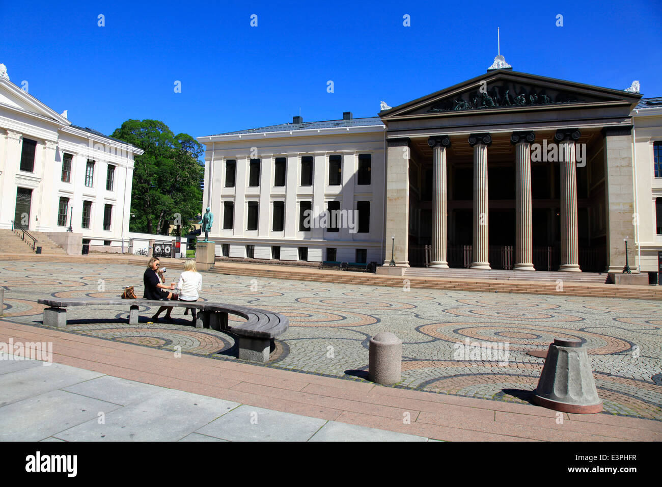 The buildings of the Faculty of Law, University of Oslo. The University ...