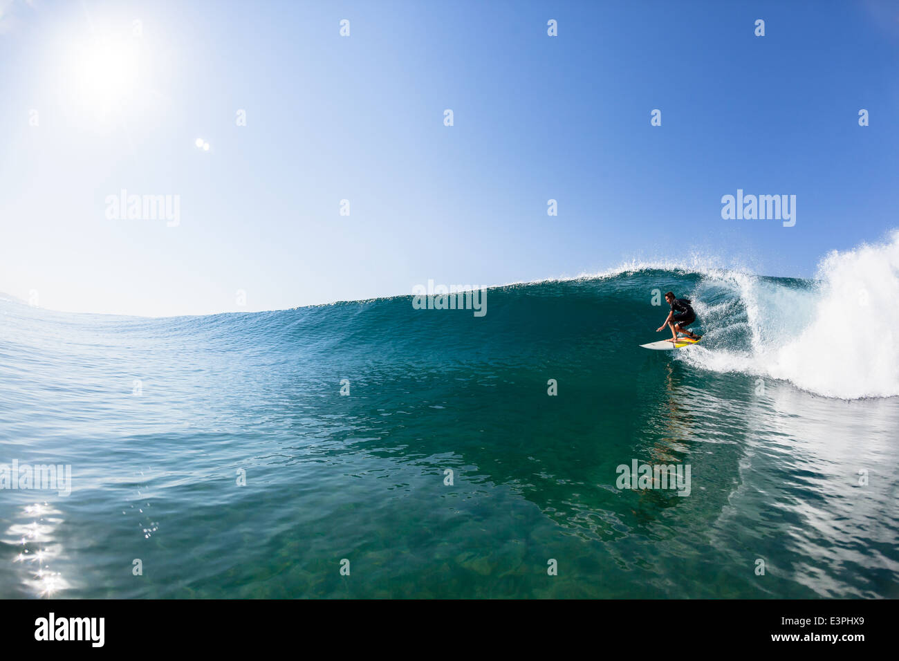 Inside wave hi-res stock photography and images - Alamy