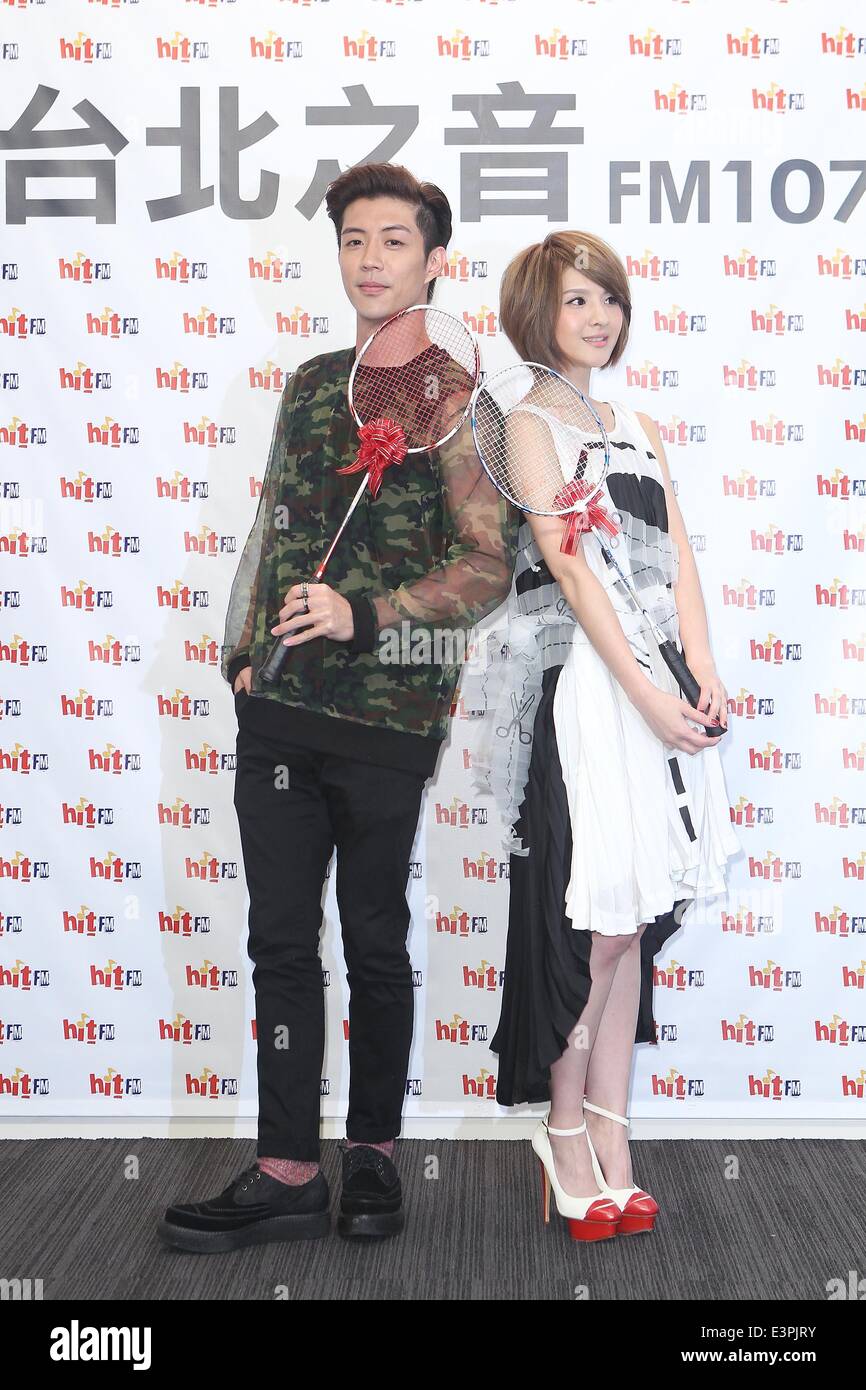Singer Claire promotes her new album in Taipei on Thursday June 26 ...