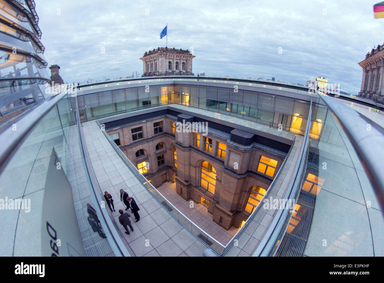 Germany: View on the Reichstag dome Stock Photo - Alamy