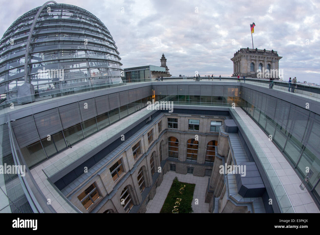 Germany: View on the Reichstag dome Stock Photo - Alamy