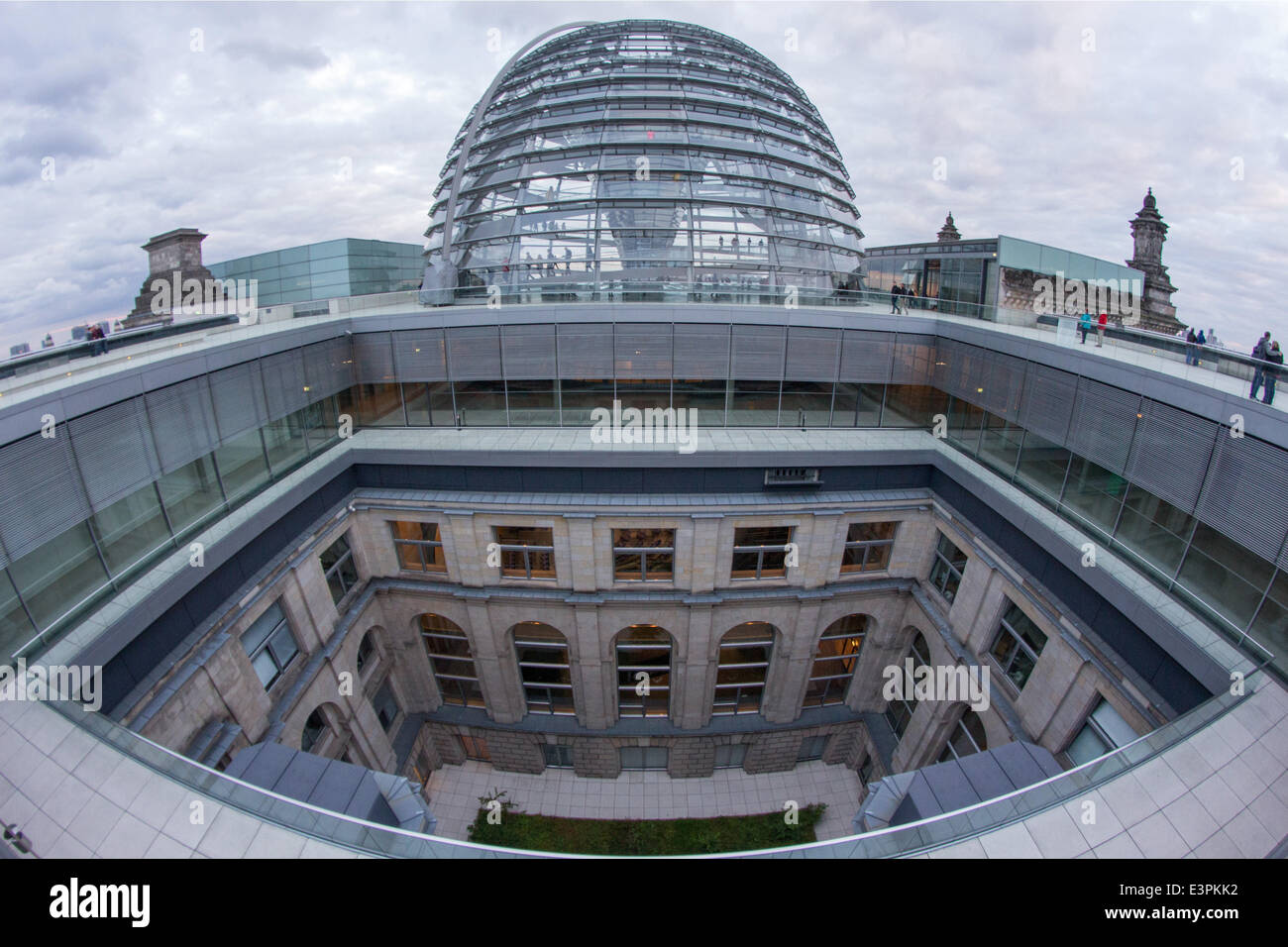 Germany: View on the Reichstag dome Stock Photo - Alamy