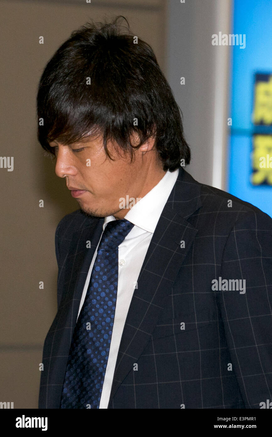 Chiba Japan 27th June 2014 Japan National Football Team Yasuhito Chiba Japan 27th June 2014 Japan National Football Team Yasuhito