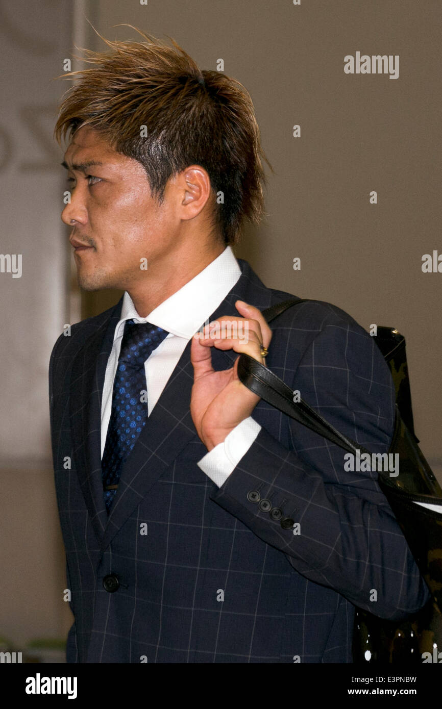 Chiba, Japan. 27th June, 2014. Japan national football team, Yoshito ...