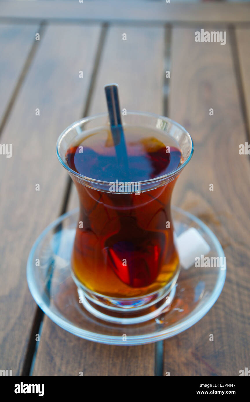 Cay, Turkish tea, Izmir, Turkey, Asia Minor Stock Photo - Alamy