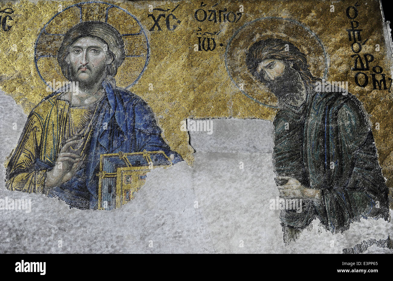 Deesis st john the baptist hi-res stock photography and images - Alamy