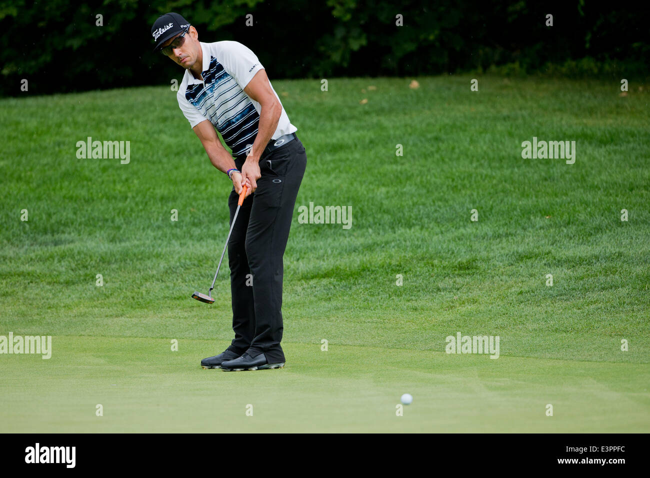 Cologne, Germany. 27th June, 2014. Spanish golf pro Rafael Cabrera ...