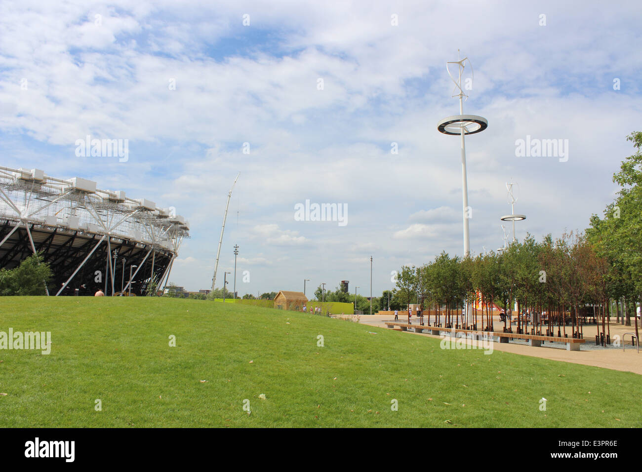 London Olympic Park, Stratford Stock Photo - Alamy