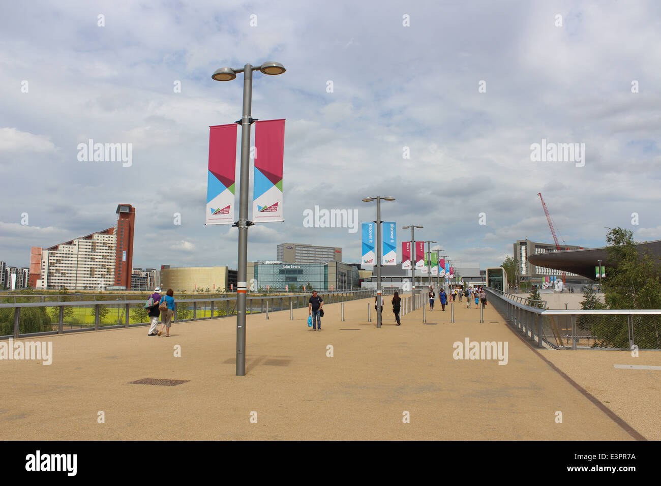 London Olympic Park, Stratford Stock Photo - Alamy