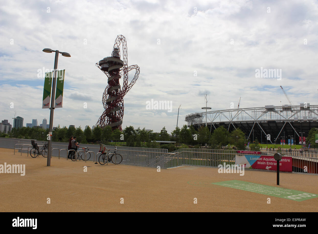 London Olympic Park, Stratford Stock Photo - Alamy
