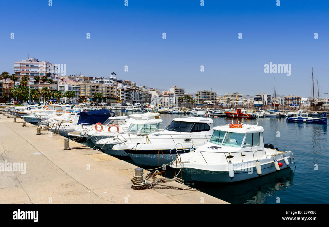Aguilas Harbor Murcia Province Spain Stock Photo - Alamy