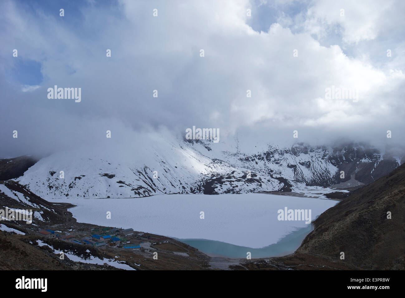 Gokyo Third Lake, or Dudh Pokhari, Solukhumbu District, Sagarmatha ...