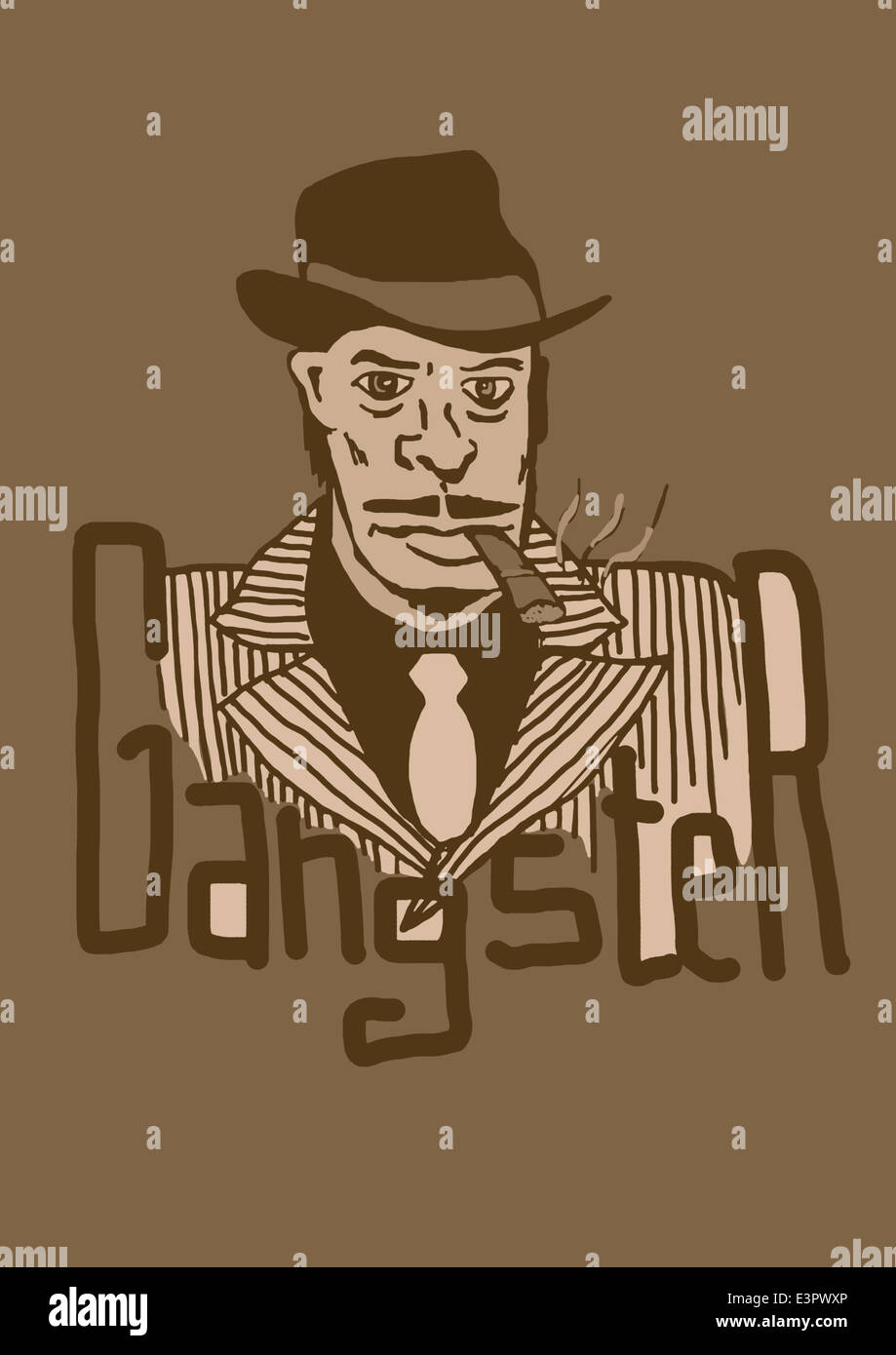 Gangster Icon High Resolution Stock Photography and Images - Alamy