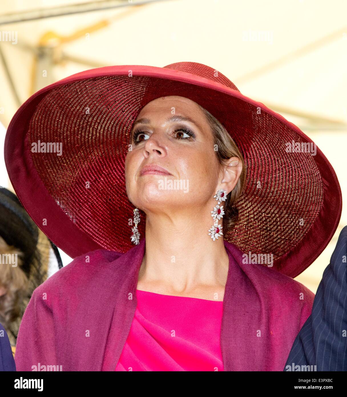 Warsaw, Poland. 24th June, 2014. Dutch Queen Maxima visits the Maczek ...