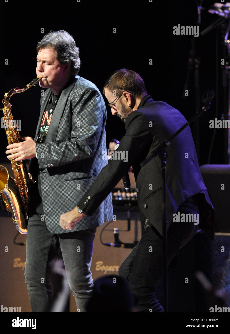 Durham, NC, USA. 22nd June, 2014. Saxophonist WARREN HAM performing ...