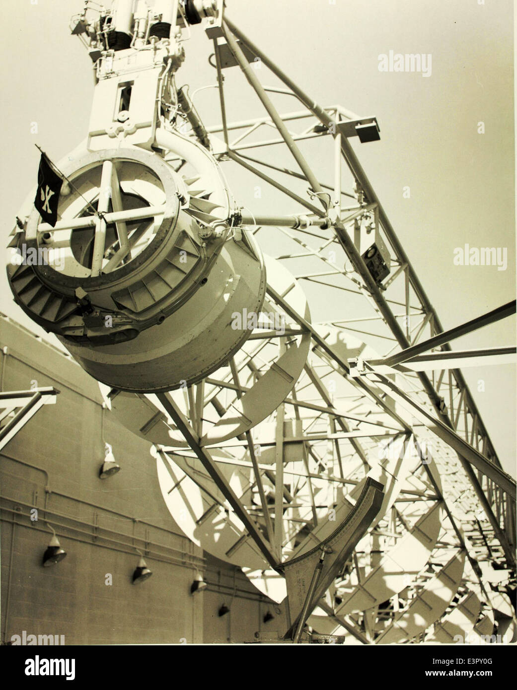 This image captures the Atlas transporter and launch systems developed ...