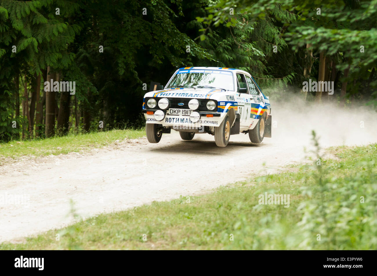 Forest rally stage goodwood festival of speed hi-res stock photography ...