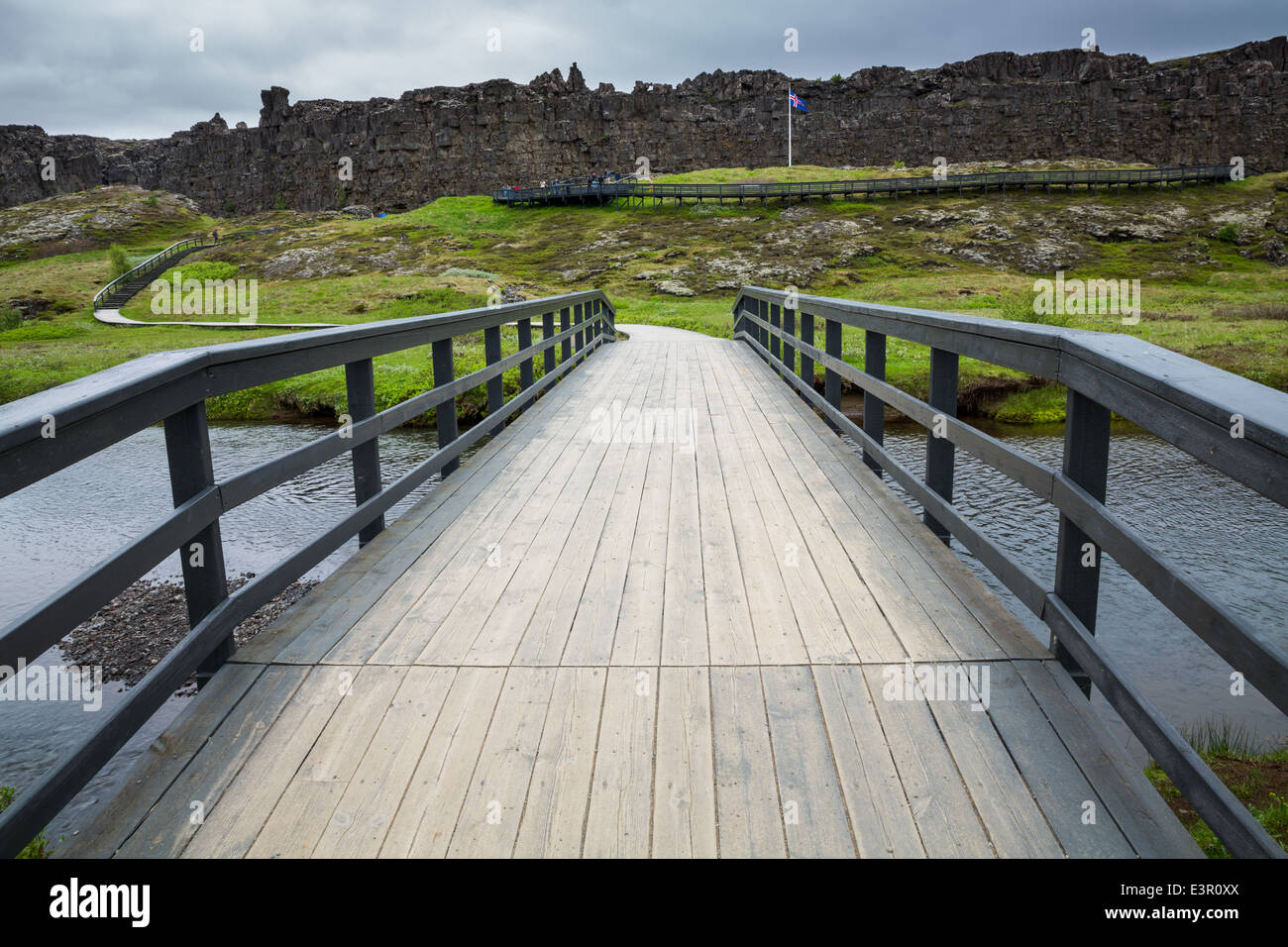 Thingvellir rift valley crest hi-res stock photography and images - Alamy