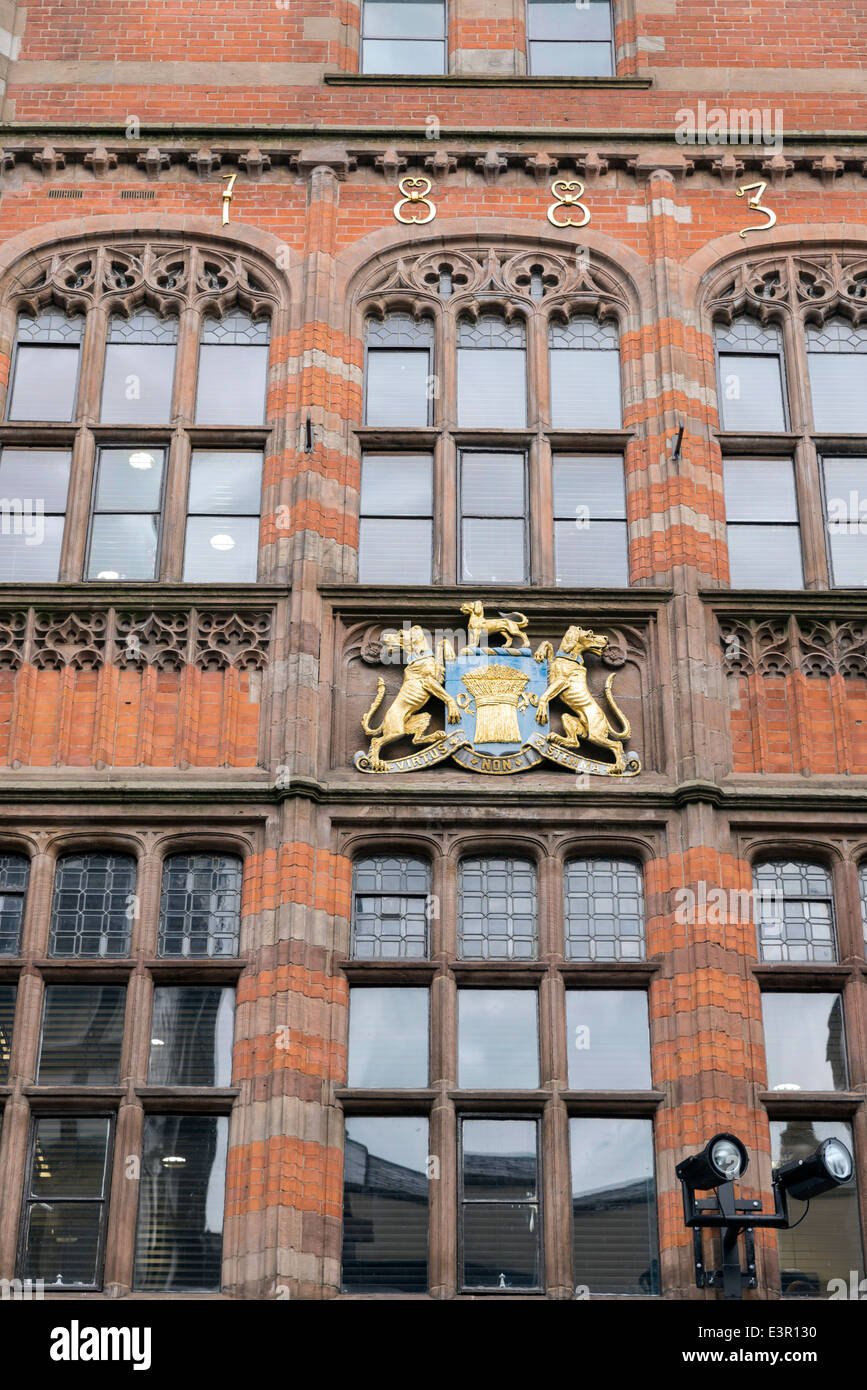 The ancient arms in Chester town, Great Britain Stock Photo - Alamy