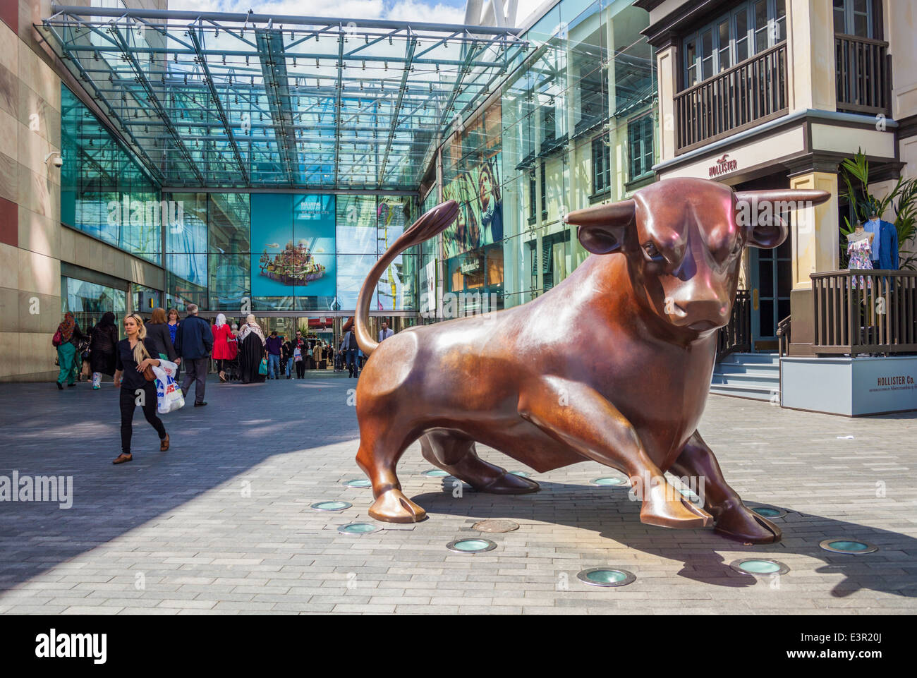 Birmingham Bull, Birmingham Bullring Shopping Centre, Birmingham, West ...