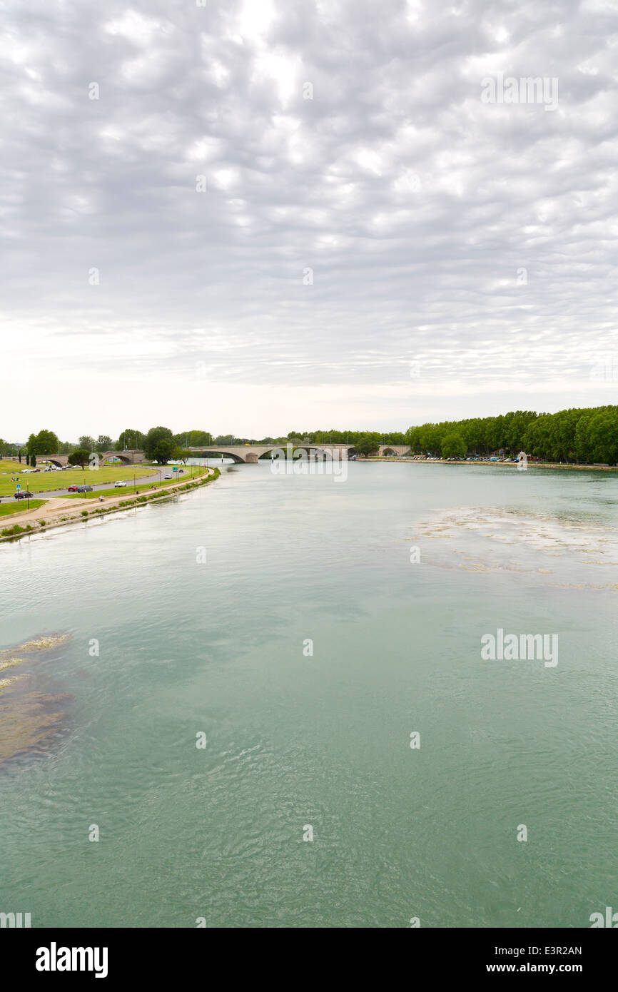 Avignon river view hi-res stock photography and images - Alamy