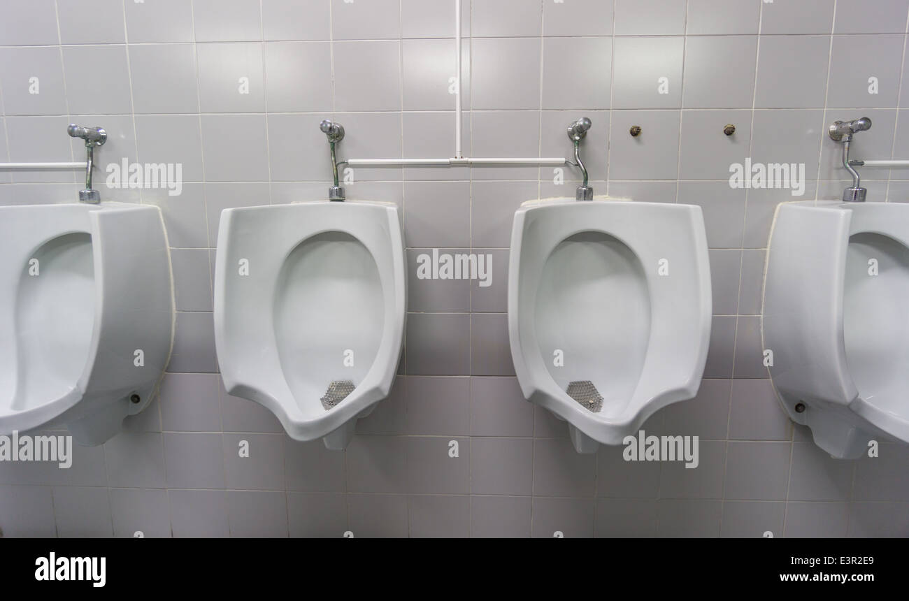 Front view of Public toilet Stock Photo - Alamy
