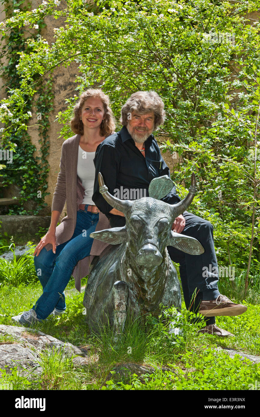 Magdalena and reinhold messner hi-res stock photography and images - Alamy