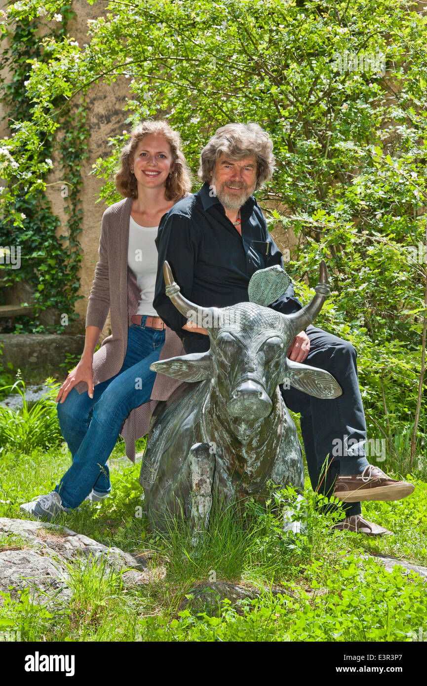 Magdalena and reinhold messner hi-res stock photography and images - Alamy