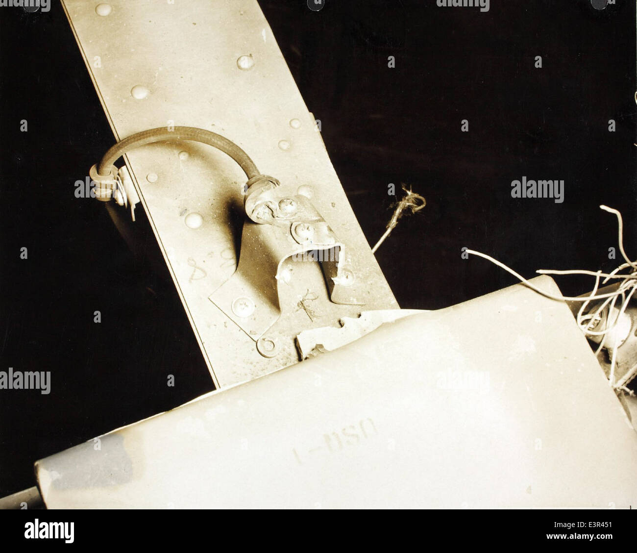 This photo documents the testing phase of Little Joe 2, a rocket ...