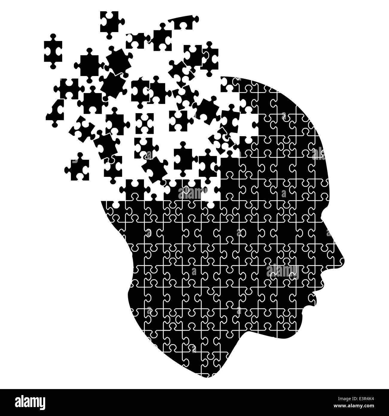 Brain explode ideas Black and White Stock Photos & Images - Alamy