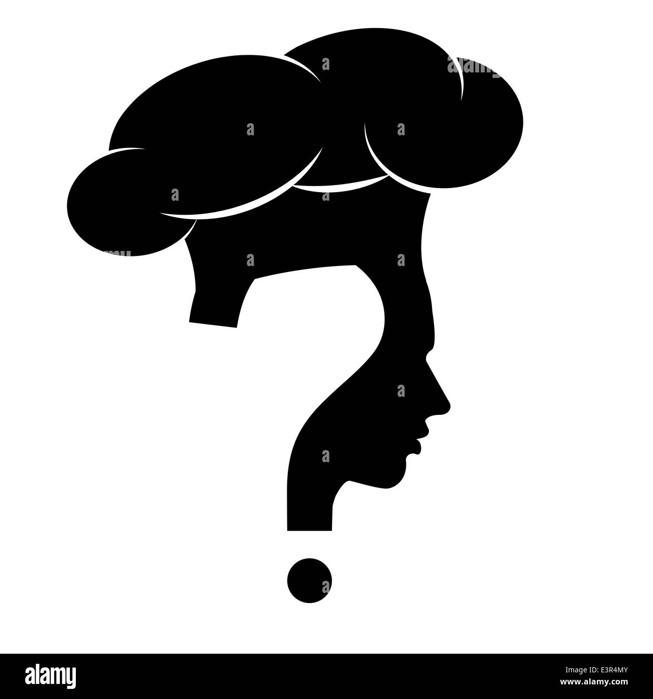 Question Mark Restaurant Cut Out Stock Images & Pictures - Alamy