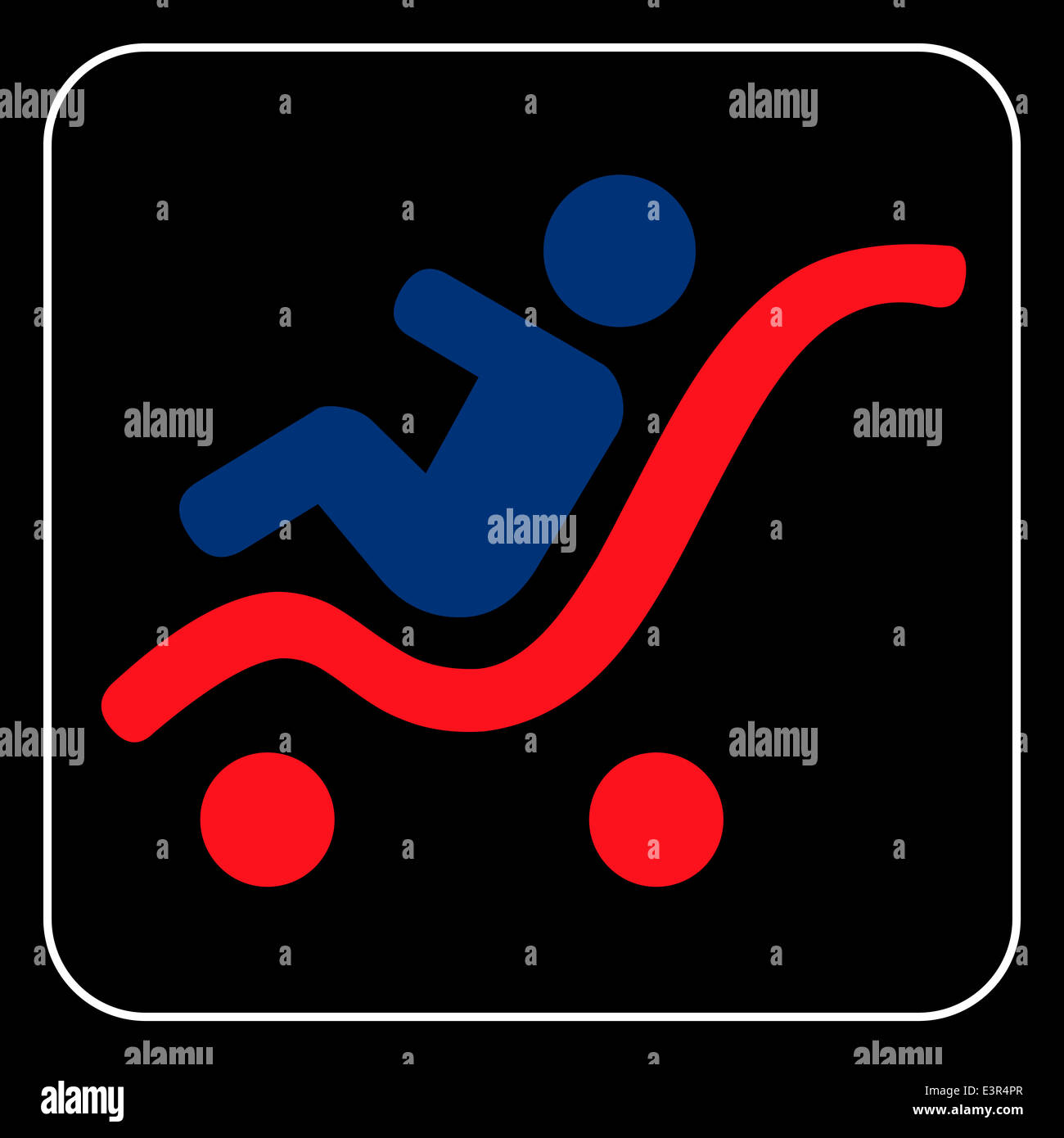 baby stroller symbol , vector Stock Photo - Alamy