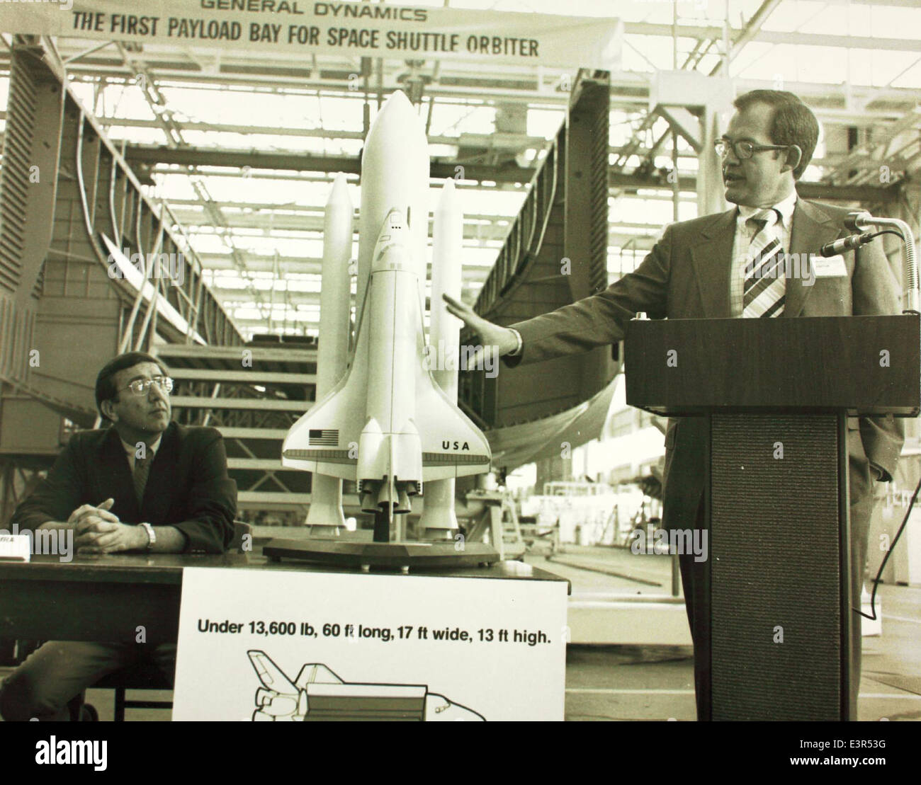 This image from Convair/General Dynamics depicts the mid fuselage of an ...