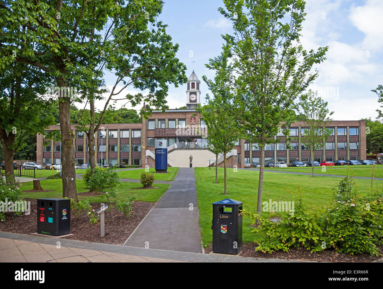 Keele University Newcastle under Lyme Staffordshire England Stock Photo ...