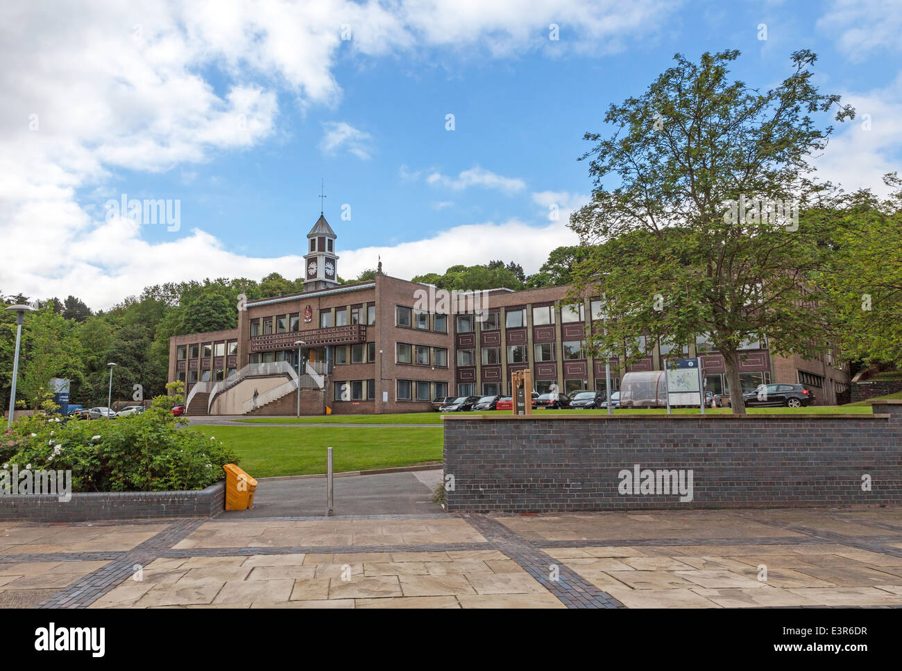 Keele University Newcastle under Lyme Staffordshire England Stock Photo ...