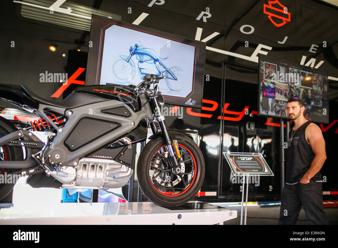 Revere, Massachusetts, USA. 27th June, 2014. The Harley-Davidson ...