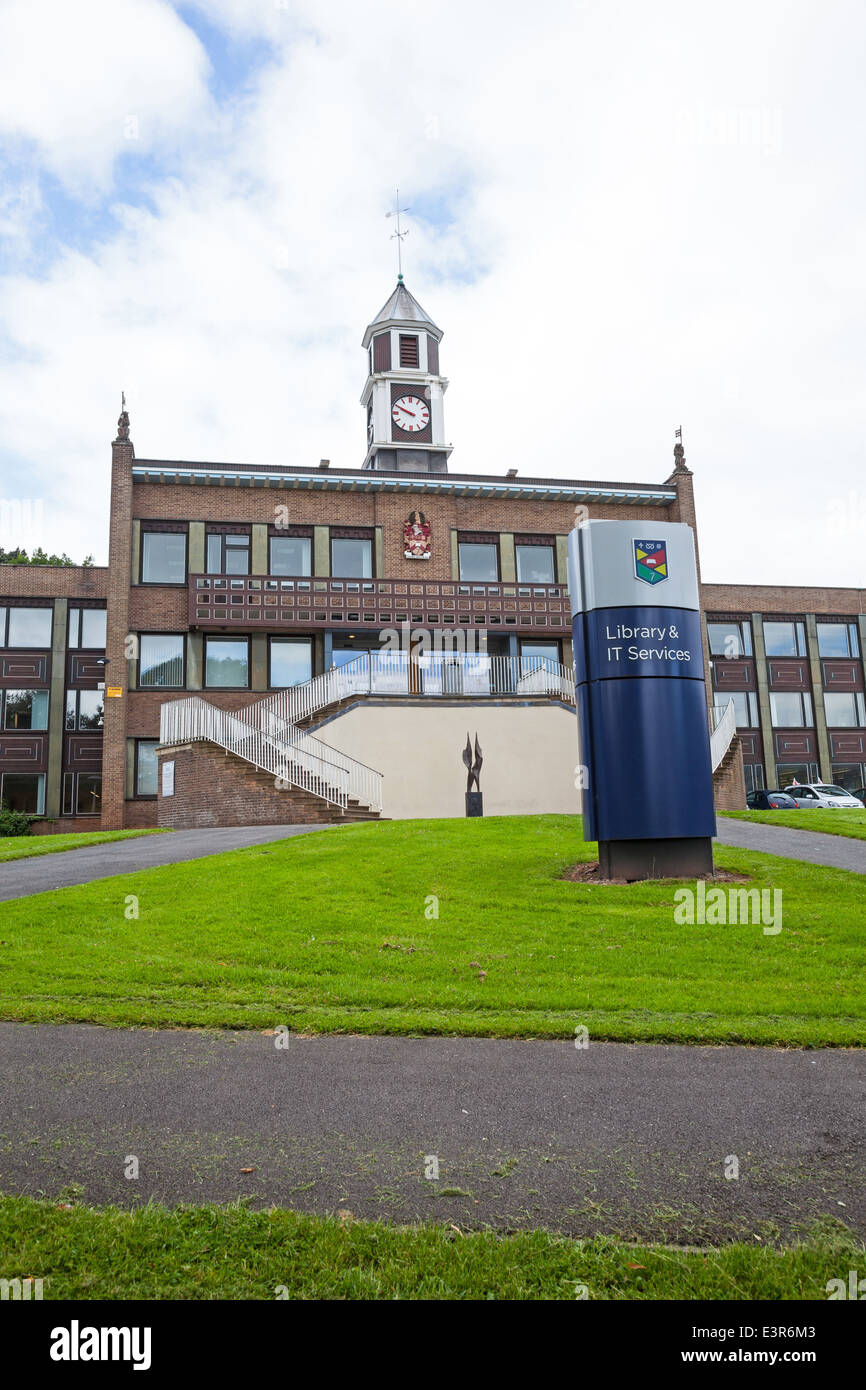 Keele University Newcastle under Lyme Staffordshire England Stock Photo ...