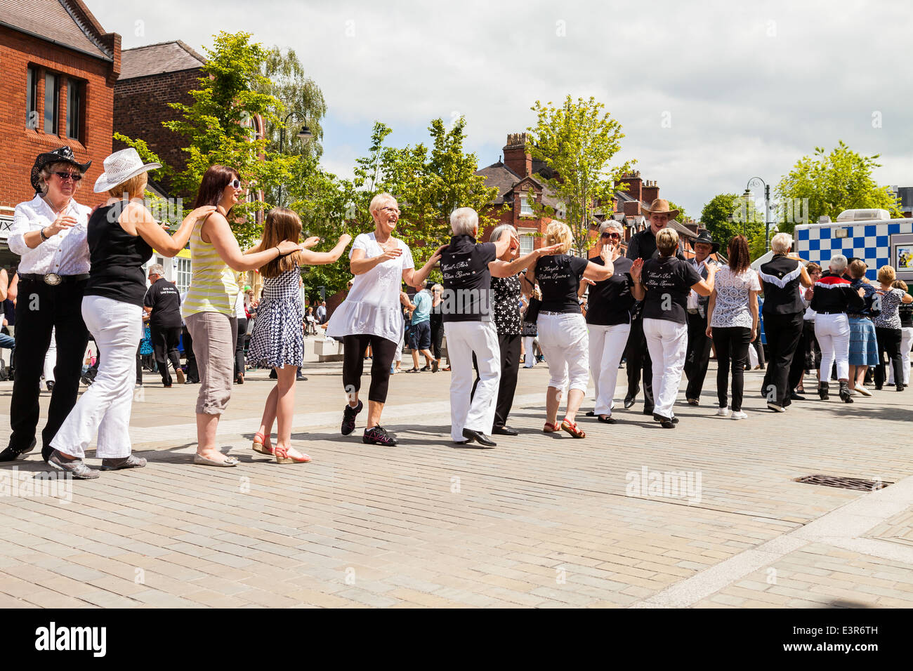 Line Dancing High Resolution Stock Photography and Images - Alamy
