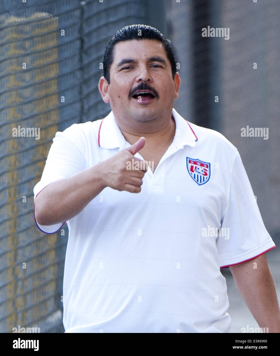 Jimmy kimmel security guard guillermo hi-res stock photography and ...