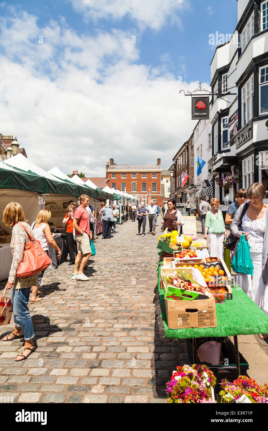 Leek market square hi-res stock photography and images - Alamy