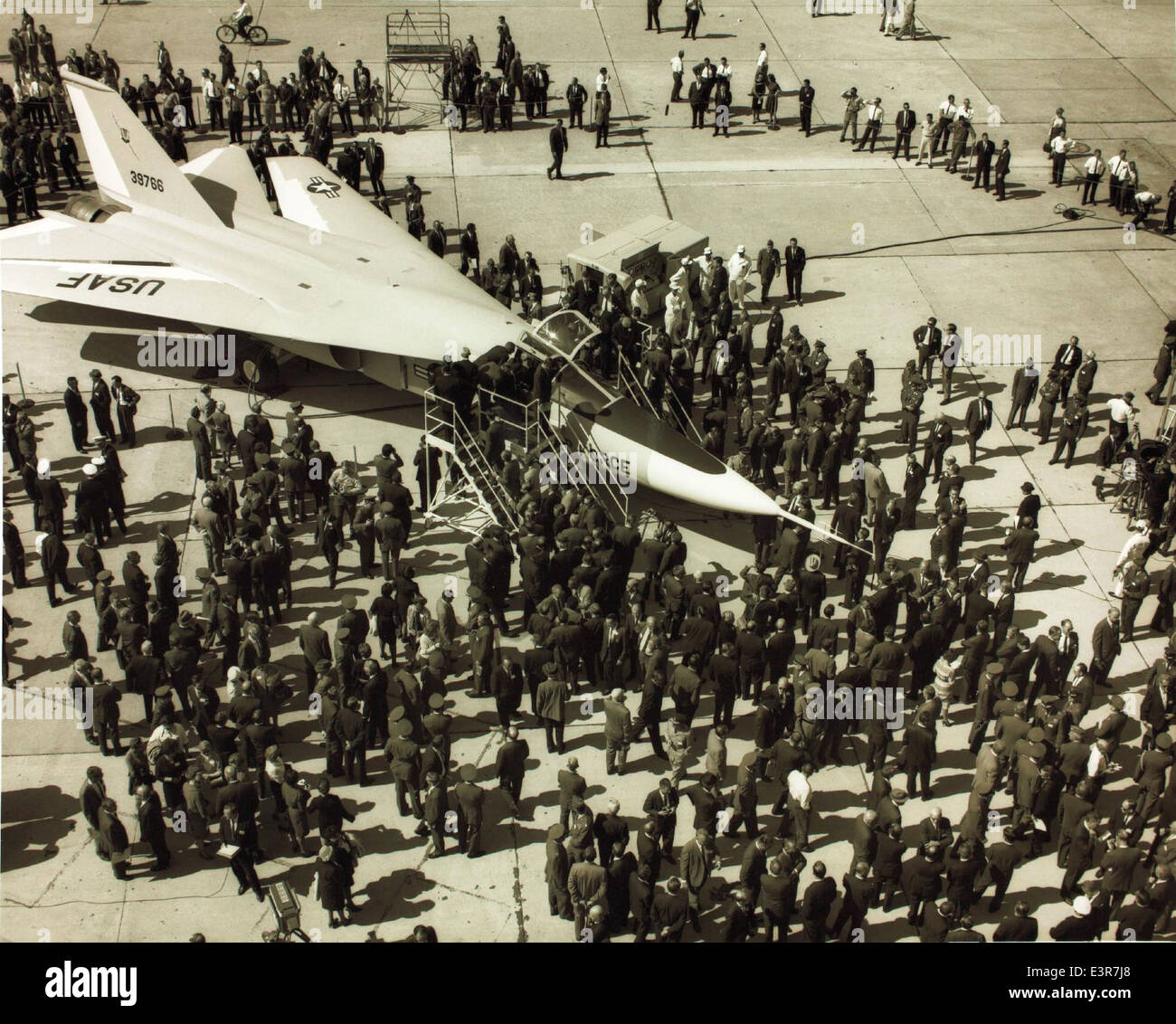 This image captures the Convair/General Dynamics F-111 fighter-bomber ...