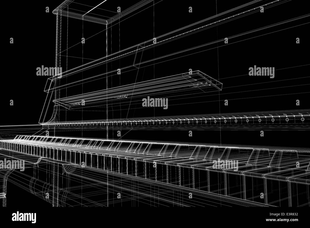 Antique Piano with path Stock Photo - Alamy