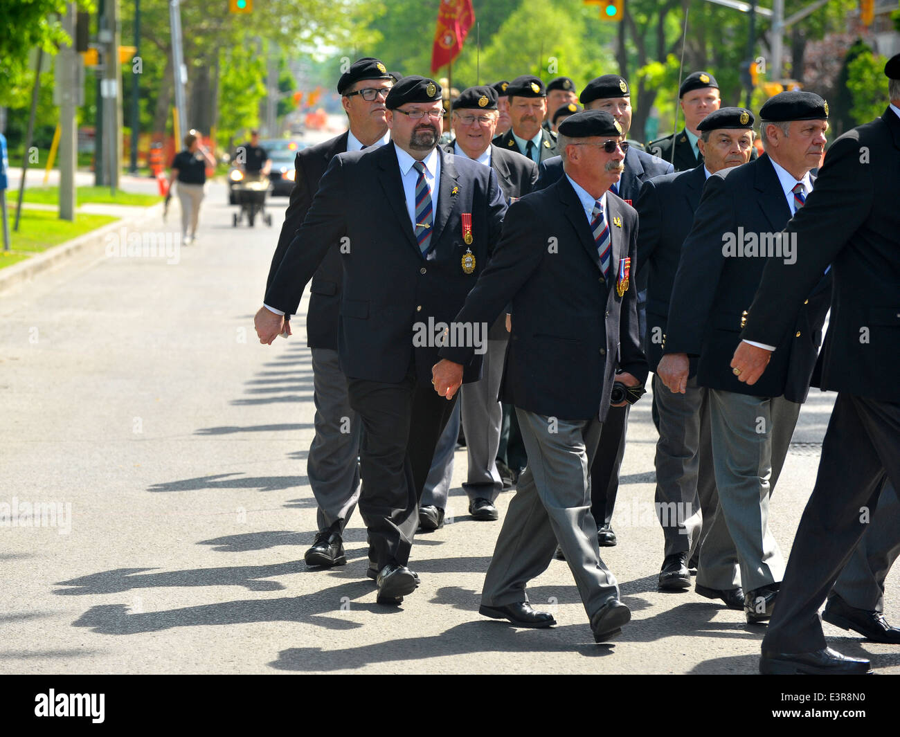 Politicians, members of the public, veterans and serving military ...
