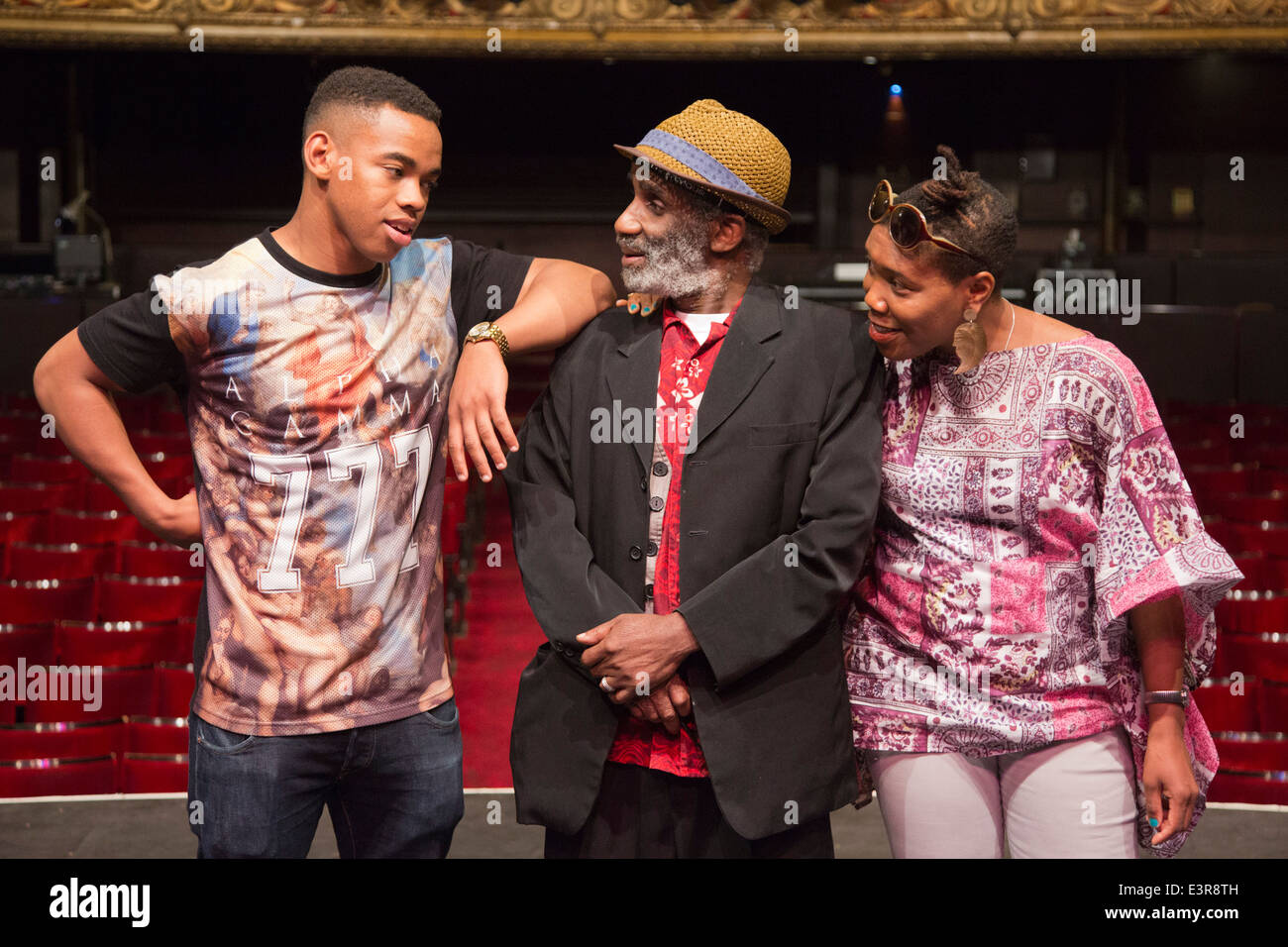 Lenny henry larrington walker press hi-res stock photography and images ...